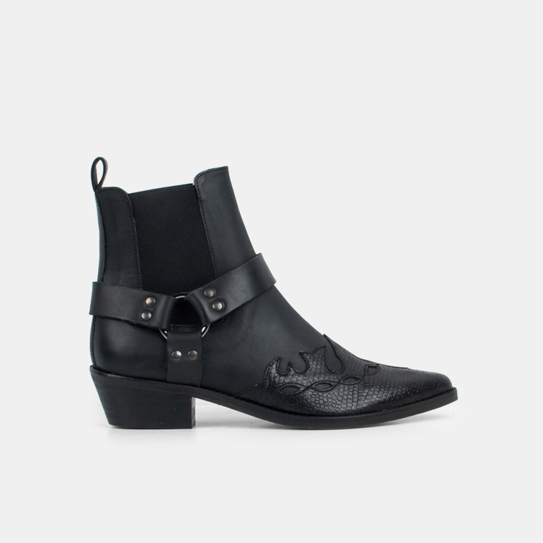 Terry - Sale-ANKLE BOOTS : Ultra Shoes - Ivylee Copenhagen WDS Western Low